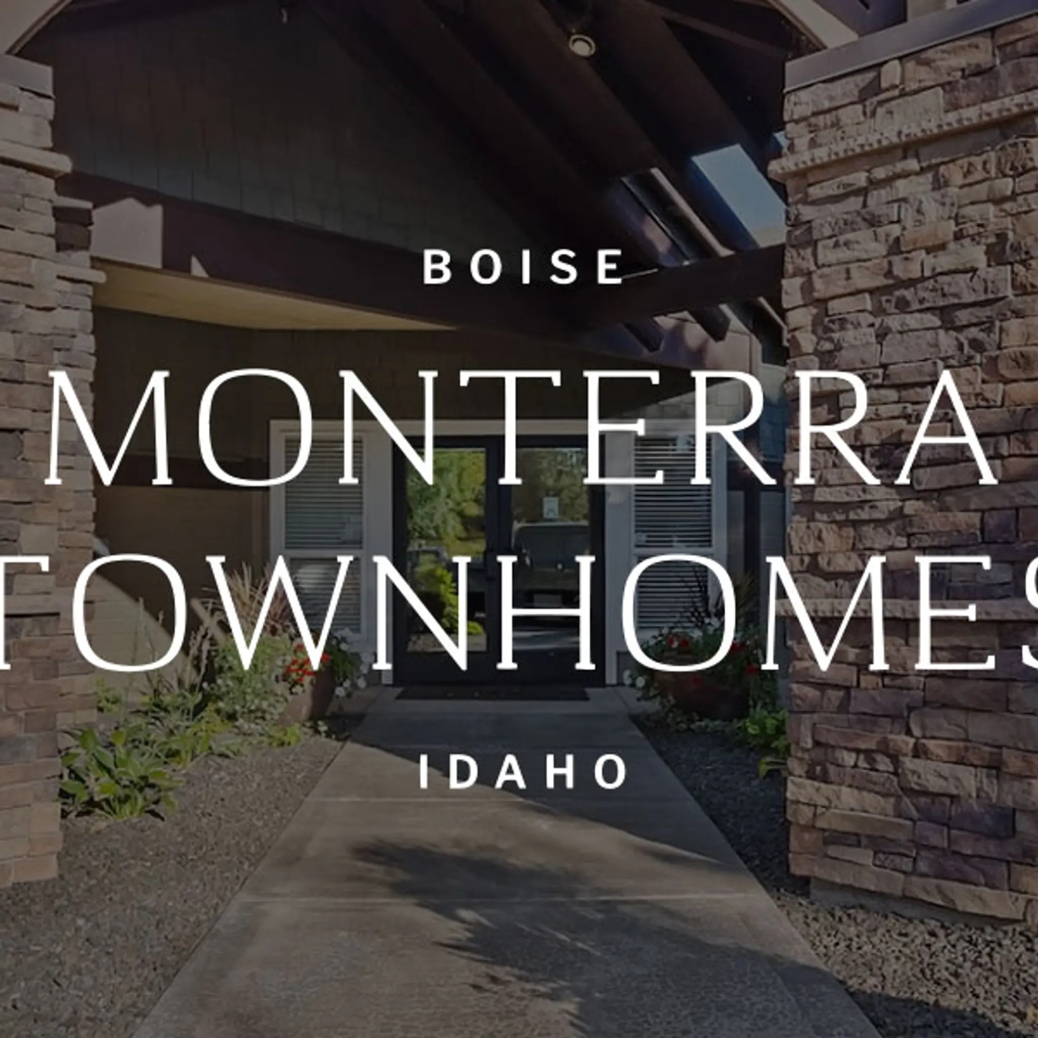 Monterra Townhomes | Modern & Affordable Living in Boise, ID